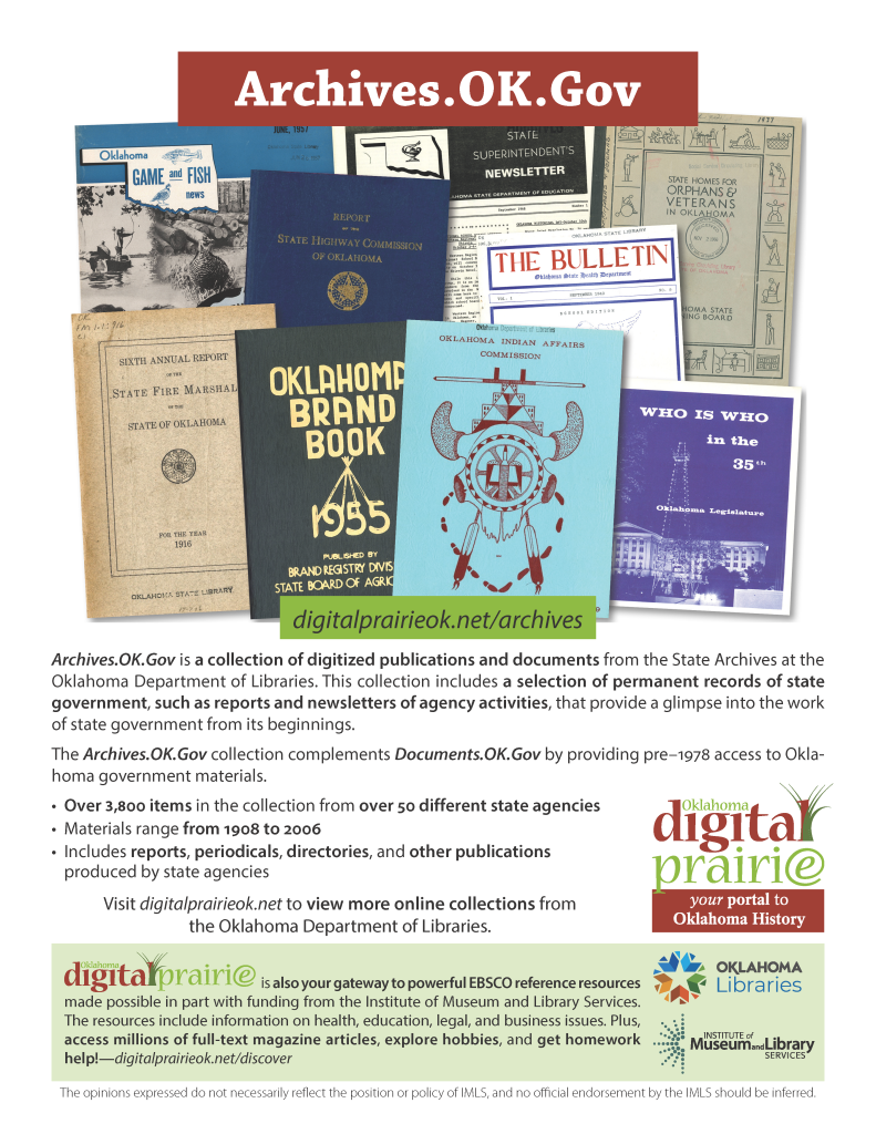 Promotional Items - Oklahoma Digital Prairie